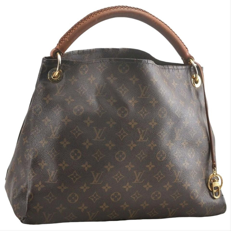 Louis Vuitton Artsy Mm Brown Monogram Canvas Hobo Bag - MyDesignerly