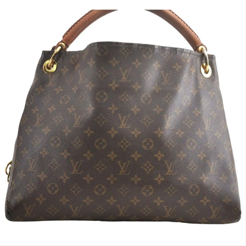 Louis Vuitton Artsy Mm Brown Monogram Canvas Hobo Bag - MyDesignerly