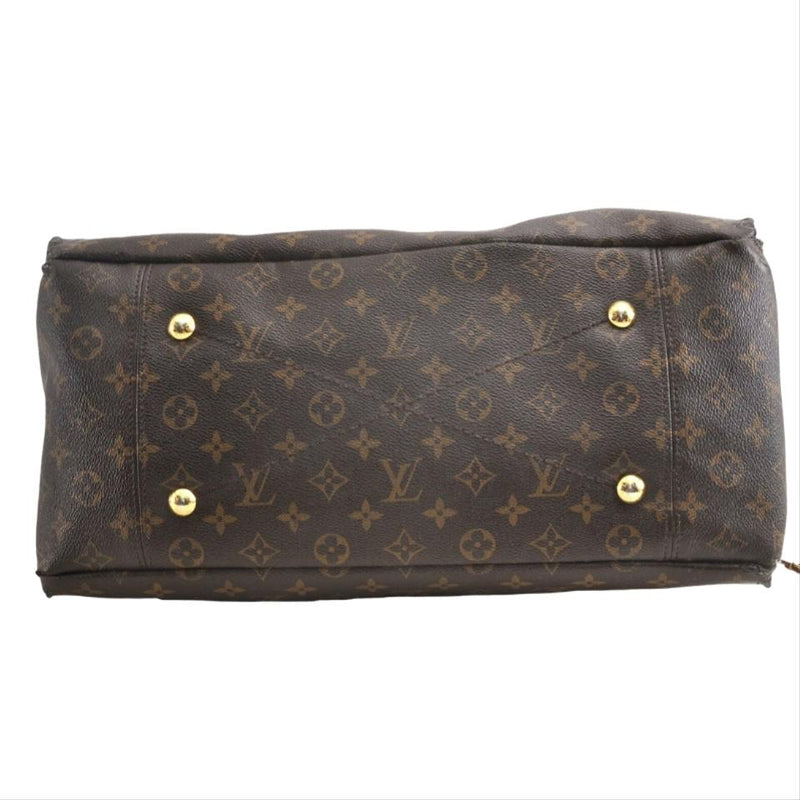 Louis Vuitton Artsy Mm Brown Monogram Canvas Hobo Bag - MyDesignerly